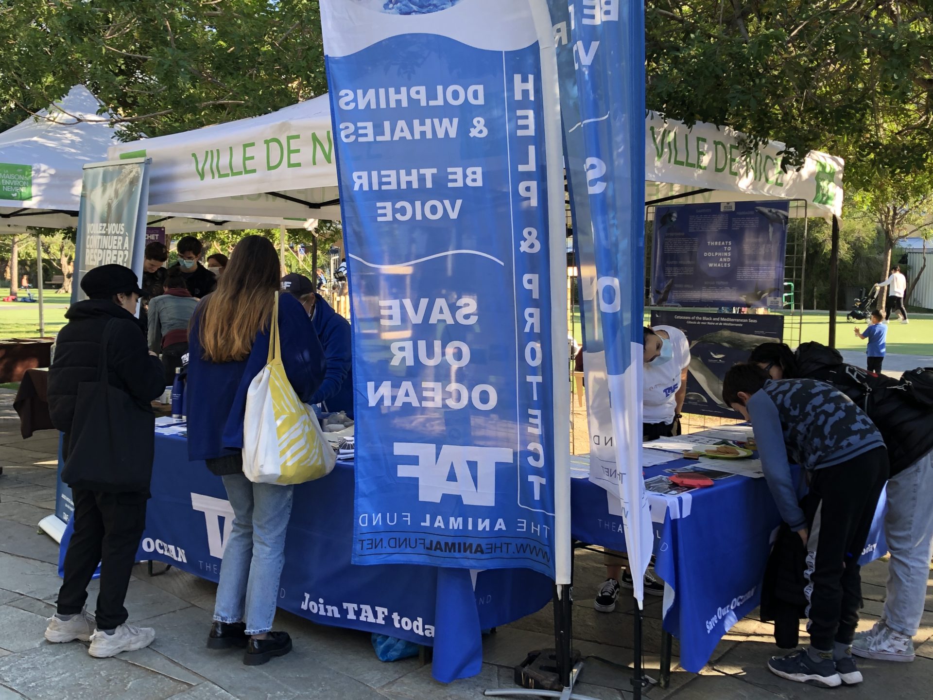 Educational Stands – TAF – The Animal Fund